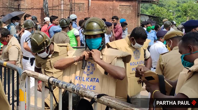 Tight security on Howrah Bridge as BJP begins ‘March to Nabanna’, at ...