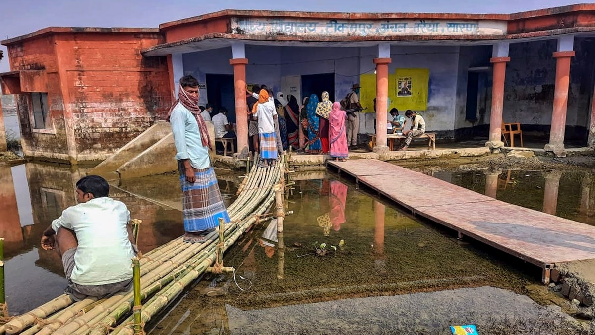 Bihar: Homes swept away every year, voters seek permanent address ...