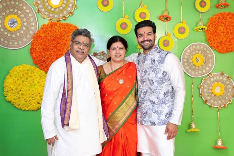 Actor Raja Chembolu ties the knot with Himabindu Lakshmi | Telugu News ...