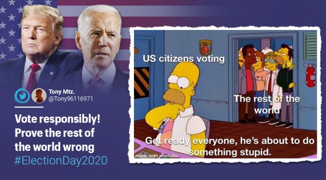 Netizens react with memes and jokes as polls close across the United ...