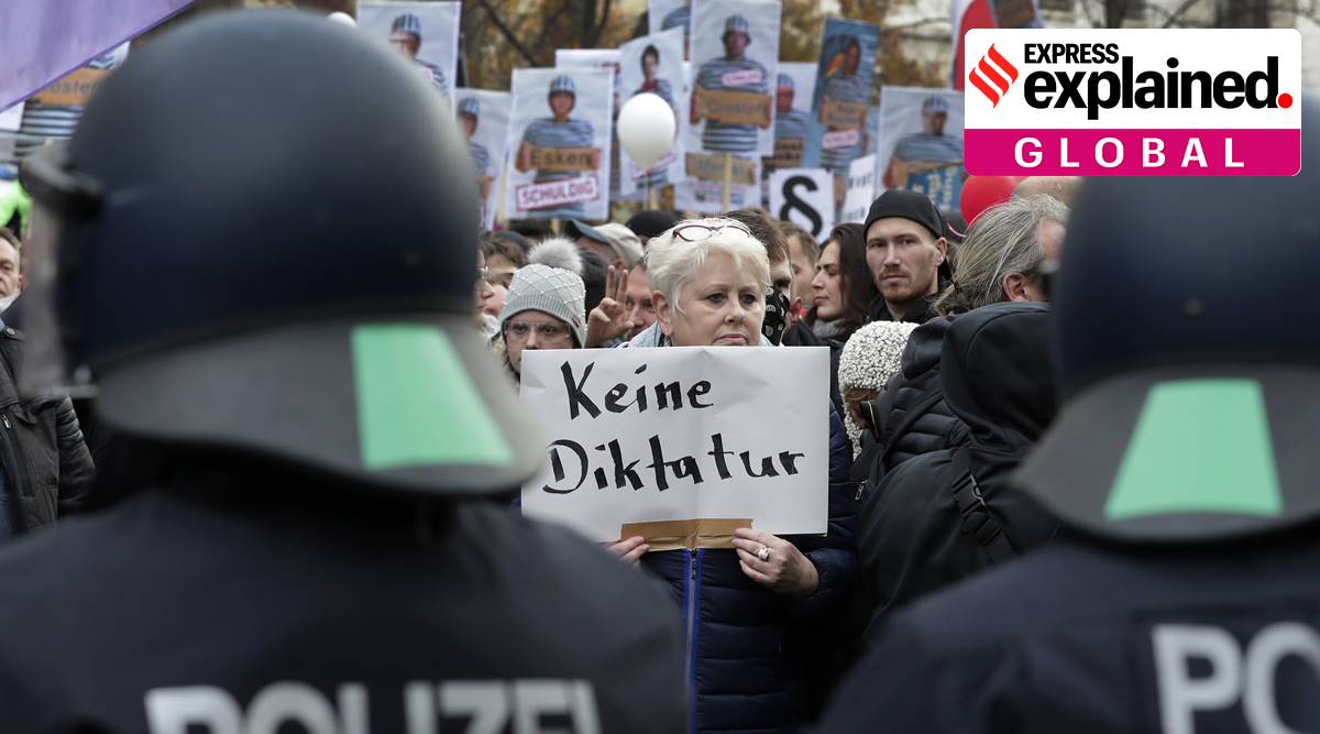Explained: Why right wing groups in Germany have compared a Covid-19 ...