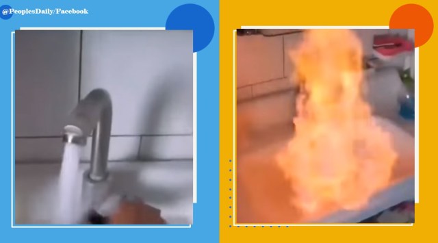 Watch: Water from tap in China’s northeast region catches fire, prompts ...