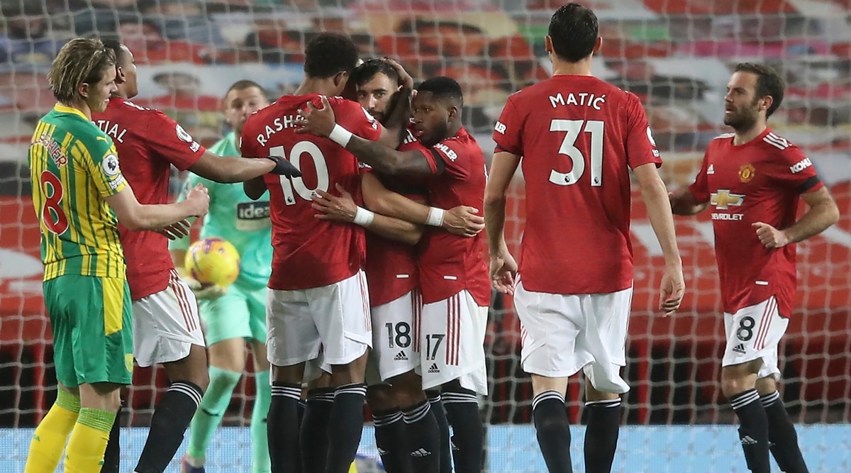 Manchester United get 1st league win at home with help from VAR ...