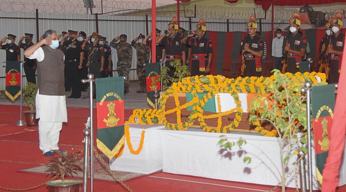 Wreath-laying ceremony at NDA for Army Captain killed in encounter with ...