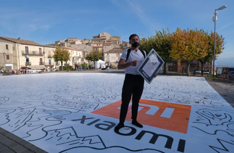 Italian sketch artist sets world record for world’s largest drawing ...