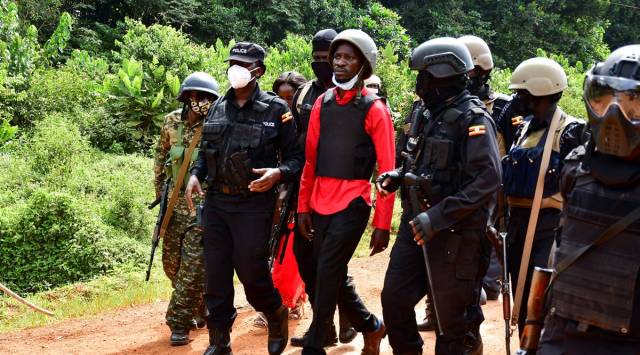 Uganda opposition candidate Bobi Wine arrested, police fire tear gas at ...