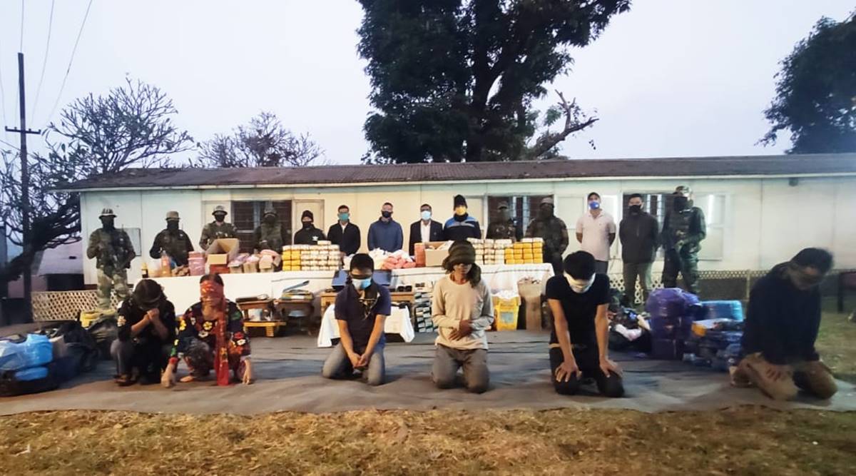 Manipur: Security forces arrest six drug traffickers at Indo-Myanmar ... Manipur: Security forces arrest six drug traffickers at Indo-Myanmar ...