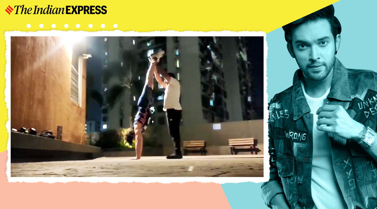 Parth Samthaan does handstand push-ups for the first time, gives us ...