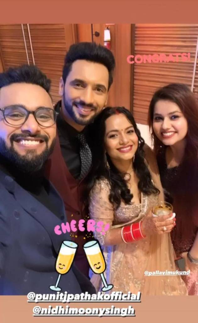 Inside Punit J Pathak and Nidhi Moony Singh’s fun-filled reception ...