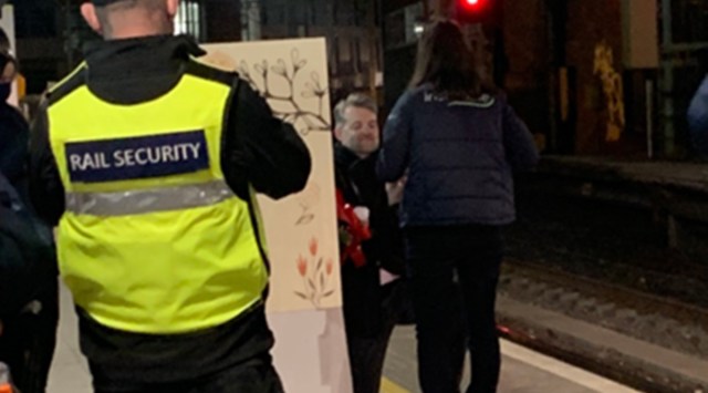 Man proposes to girlfriend as she drives a train in Ireland’s Dublin ...