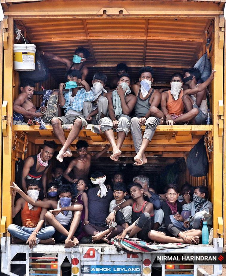 The long walk of India’s migrant workers in Covid-hit 2020 | India News ...