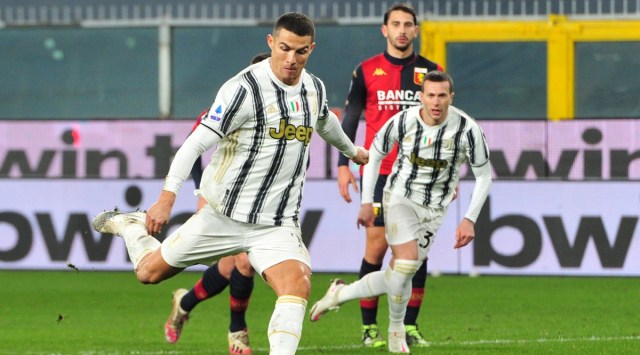 Juventus grind out win at Genoa with Cristiano Ronaldo penalties, AC ...