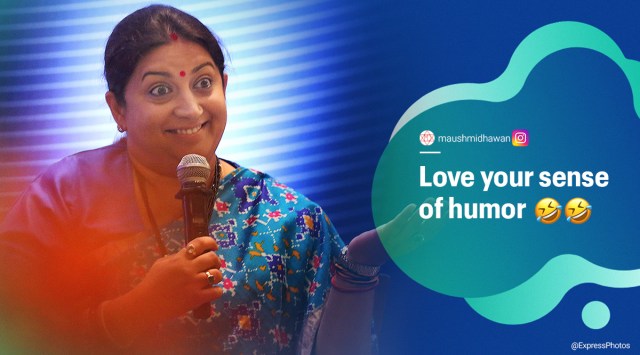 Smriti Irani’s Instagram post that features picture of her as a child ...