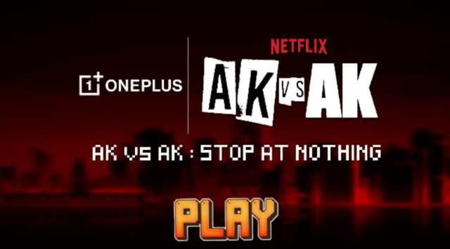OnePlus announces online game, AK vs AK based on the Netflix film ...