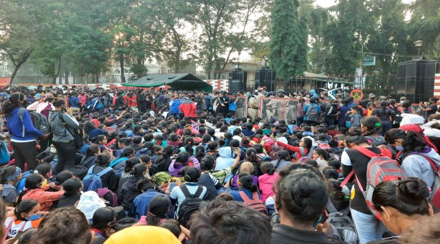 Recruitment drive for Military Police: Ruckus at AIPT as ‘over 3,000 ...