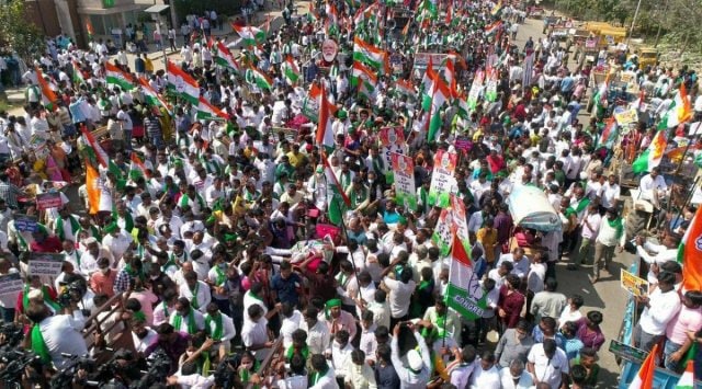 Farmers join Congress rallies in Bengaluru to support Delhi stir, top ...