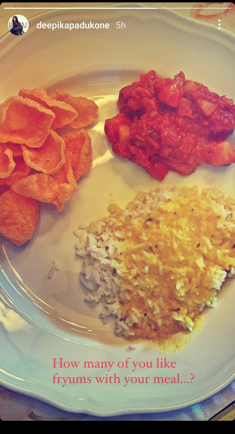 Deepika Padukone likes this crunchy food item with her meals; find out ...