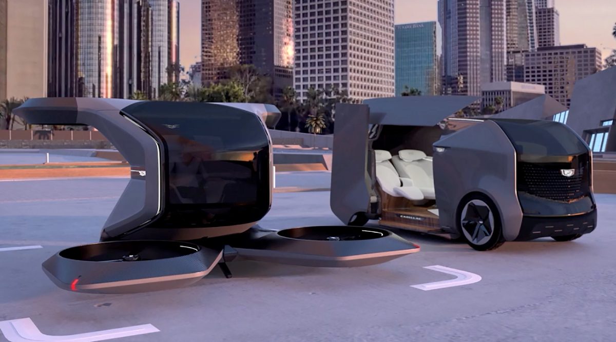 Look, up in the sky – it’s a flying Cadillac! GM unveils futuristic ...