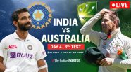 India Vs Australia 3rd Test Day 4 Highlights IND 309 Runs Away From