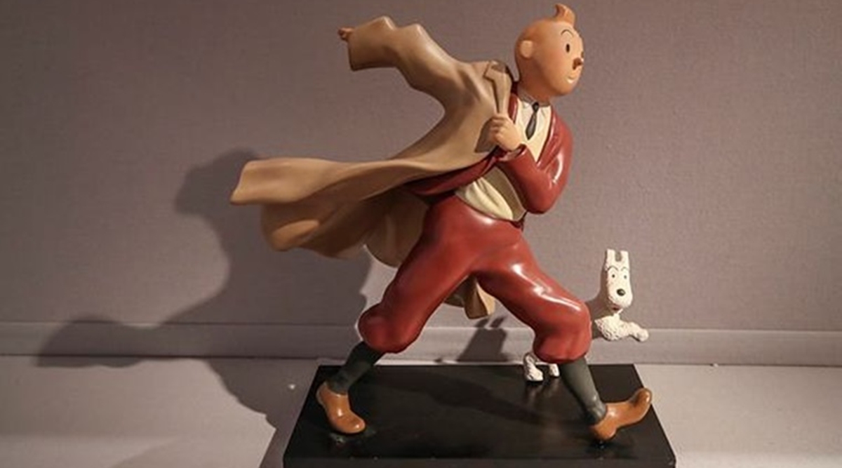 Tintin comic book art breaks auction record at $3.1 million | Art-and ...