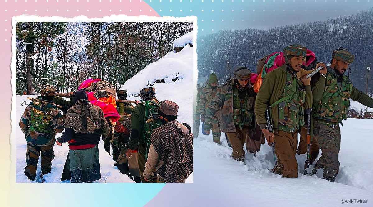 Kashmir: Army troops help pregnant woman reach hospital after wading ...