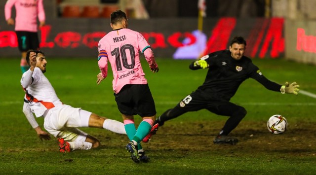 Lionel Messi leads Barcelona to Copa del Rey comeback win over Rayo ...