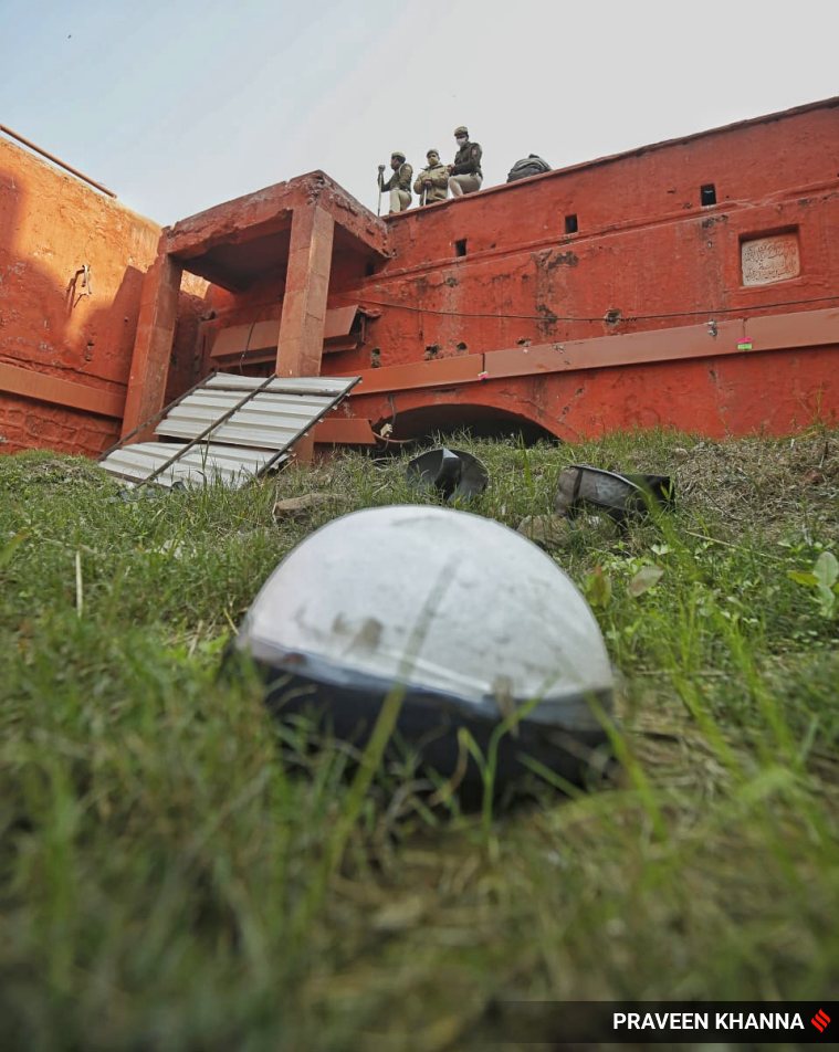 Damaged cameras, ransacked offices: Red Fort a day after mob vandalism ...
