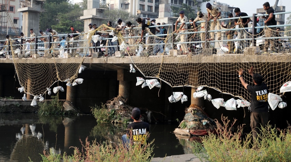 No crocodile spotted, search continues near Bhide Bridge for second day ...