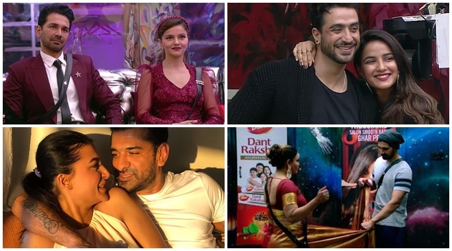 Couples Bigg Boss 14 Abhinav Shukla Rubina Dilaik Aly Jasmin Eijaz ...