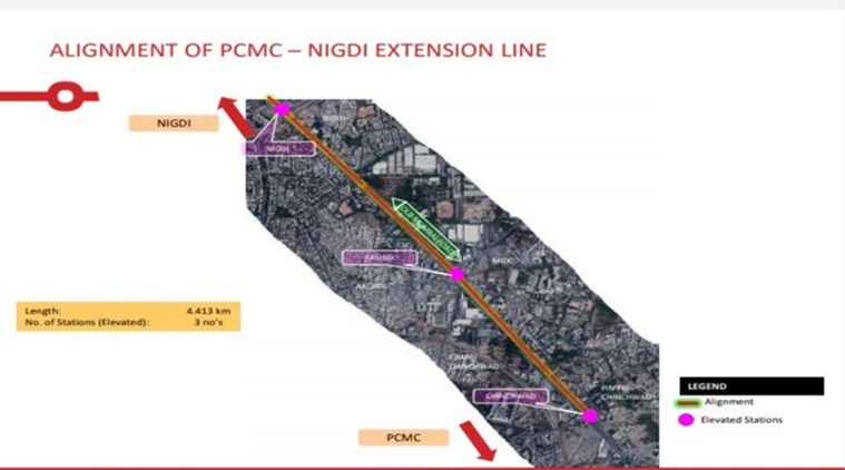 Pune Metro finally extended up to Nigdi, local residents cheer | Pune ...
