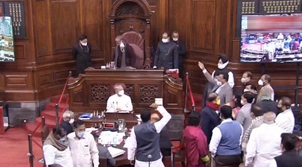 Parliament Budget session: Opp uproar over farm stir, Govt says ready ...