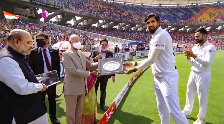 Watch: Felicitation by President, Home Minister mark Ishant Sharma’s ...
