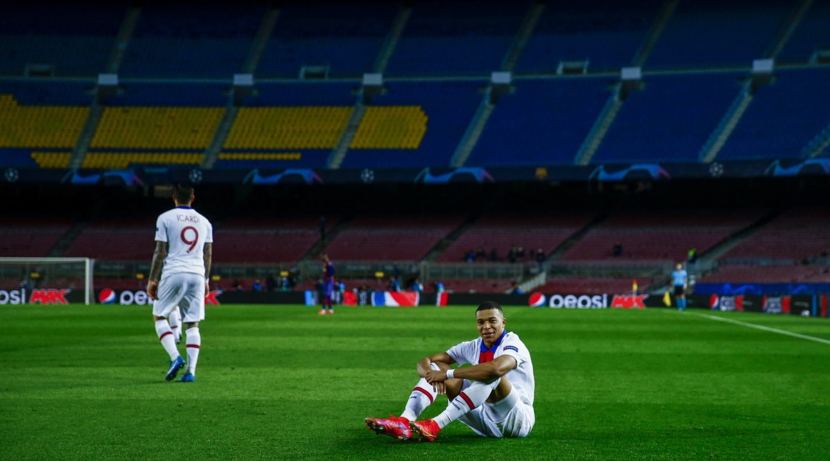 Mbappé’s hat trick gives PSG 4-1 win over Barcelona in Champions League ...