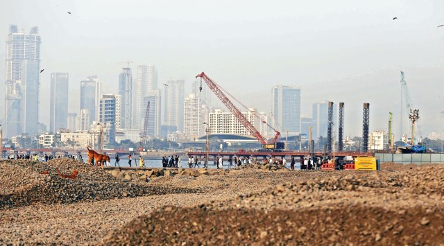 Deep under the city, giant machine builds Mumbai’s Coastal Road ...