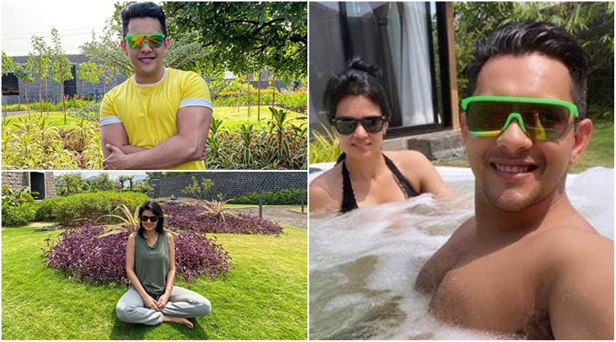 Inside Aditya Narayan and wife Shweta Agarwal’s relaxing vacation ...