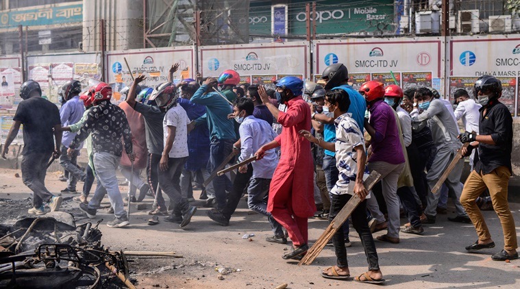 Four killed as police in Bangladesh clash with protesters during Modi’s ...