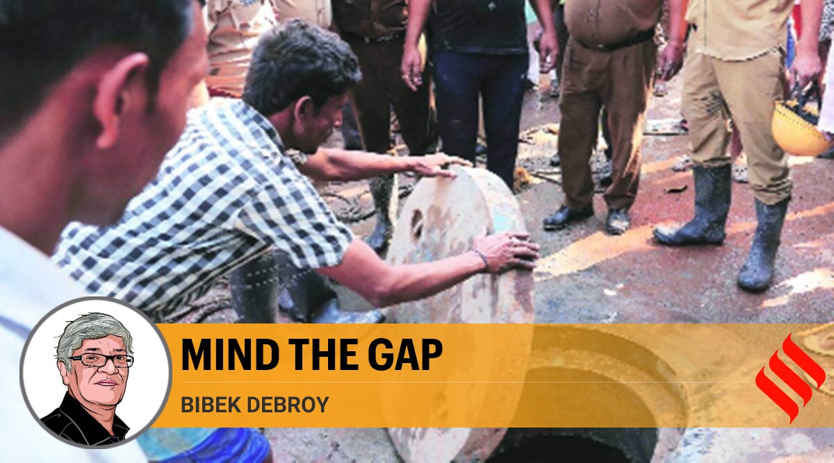 Bibek Debroy writes: The case of the disappearing manhole cover