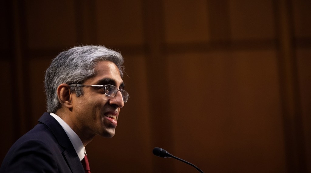 Surgeon General Dr Vivek Murthy is US representative on WHO executive ...