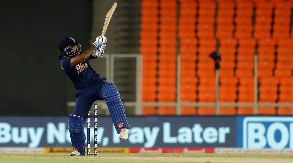 Off the mark with a six: Surya shines on debut, lights up night sky ...