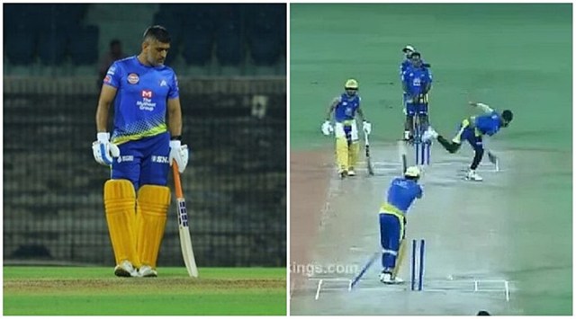 IPL 2021: MS Dhoni’s leg stump cartwheels, 22-year-old Reddy makes an ...