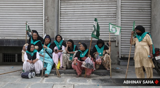 Harvest season here, women at Tikri say will take the lead | Delhi News ...