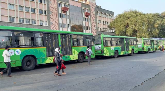 Pune: No PMPML buses for second day; essential workers face issues in reporting to work | Pune ...