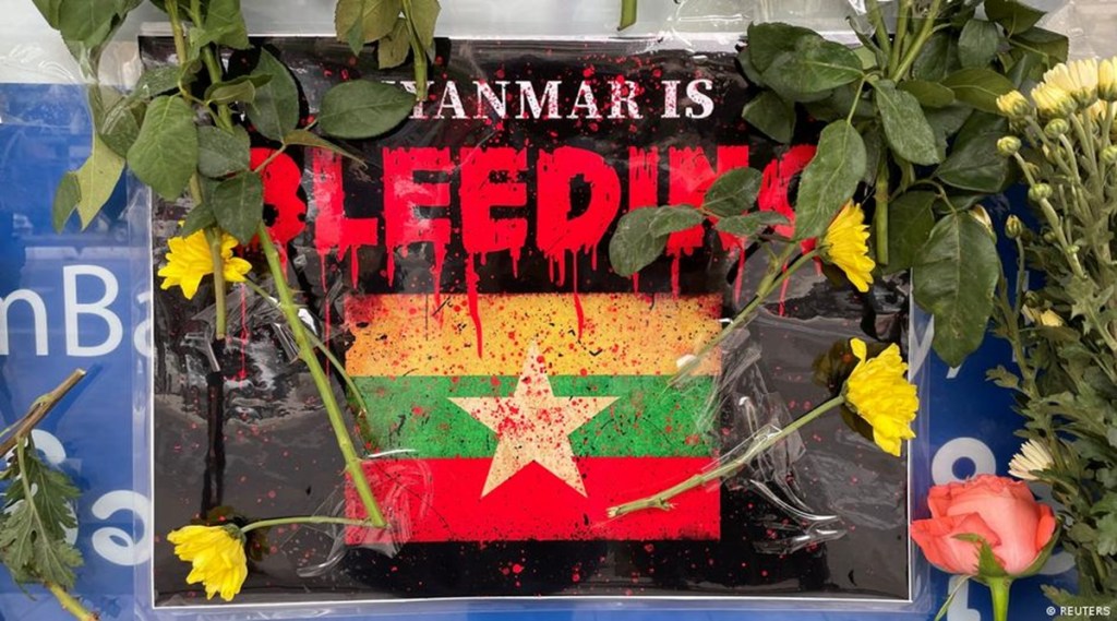 Myanmar protesters hold ‘flower protests’ to honor dead | World News ...