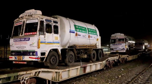 First Oxygen Express reaches Delhi from Chhattisgarh | Delhi News - The ...