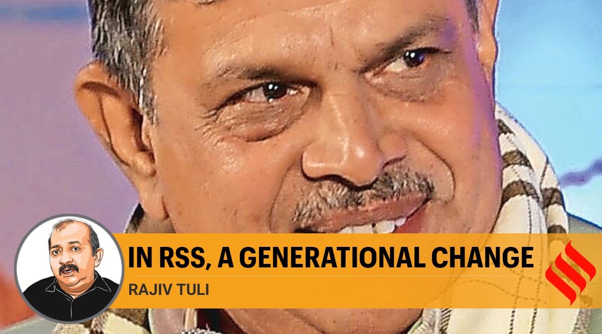 A new generation takes charge in RSS | The Indian Express