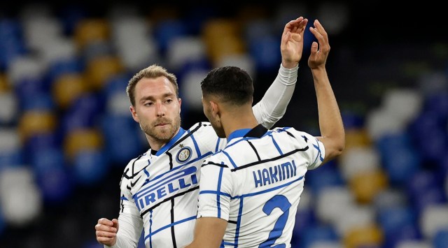 Eriksen earns Serie A leaders Inter Milan point at Napoli | Football ...