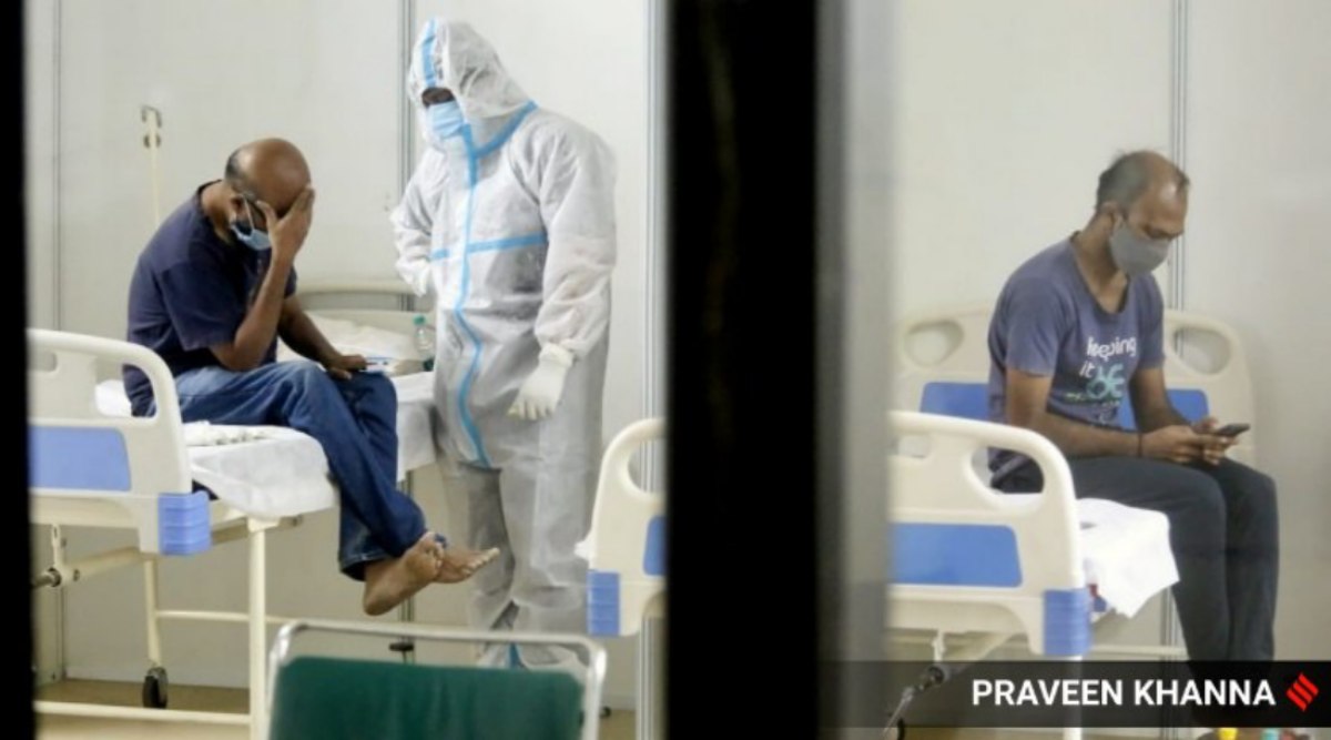 Hope and despair inside a Covid-19 isolation centre in Delhi | India ...