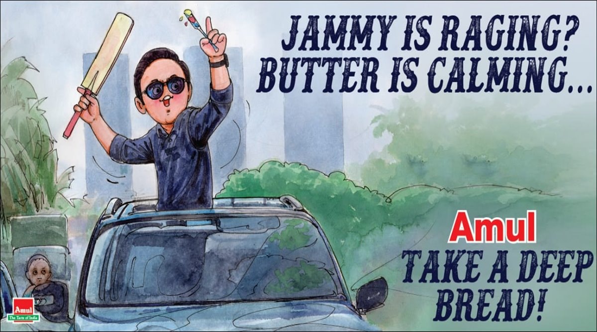 Amul joins ‘Indiranagar ka Gunda’ trend, features Rahul Dravid in their ...
