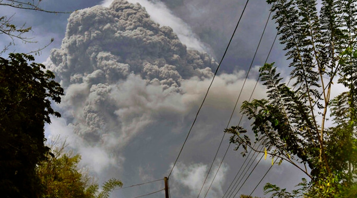 St Vincent’s volcano spews ash and gas in biggest explosion on ...