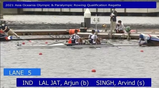 Indian rowing team of Arjun Lal and Arvind Singh qualifies for Olympics ...